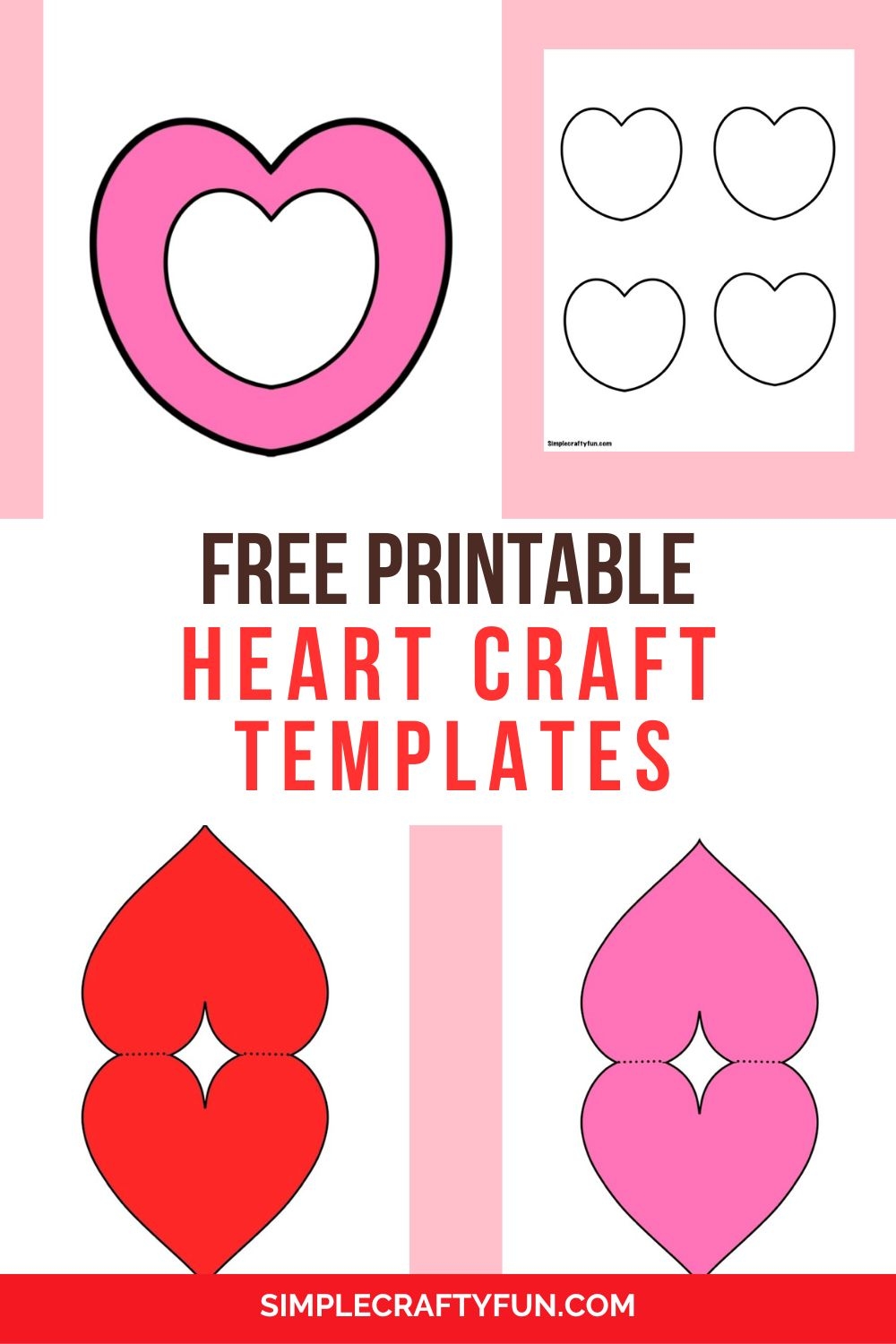 Heart Template Free Printable Pdf - Printable Templates Hub